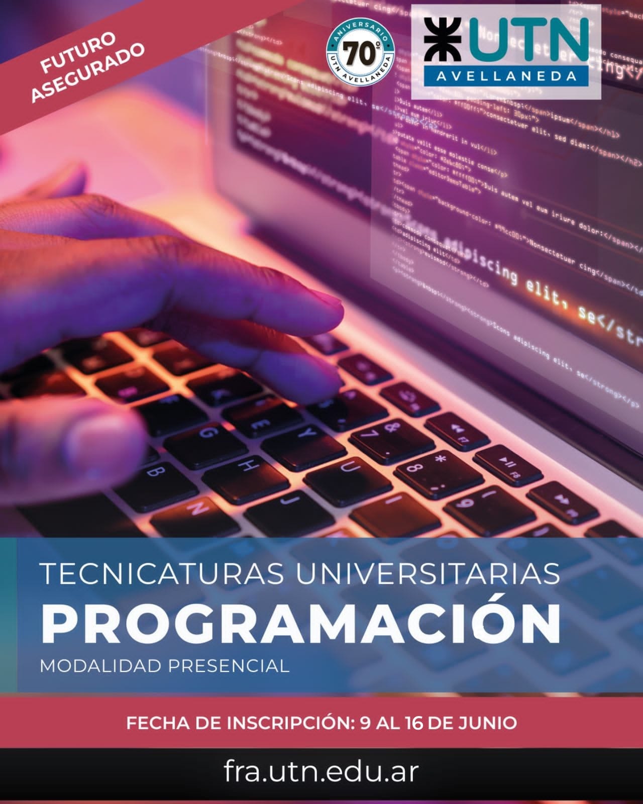 ÚLTIMO LLAMADO DE INSCRIPCIÓN A LA TECNICATURA UNIVERSITARIA EN PROGRAMACIÓN – DIARIO EL DELEGADO